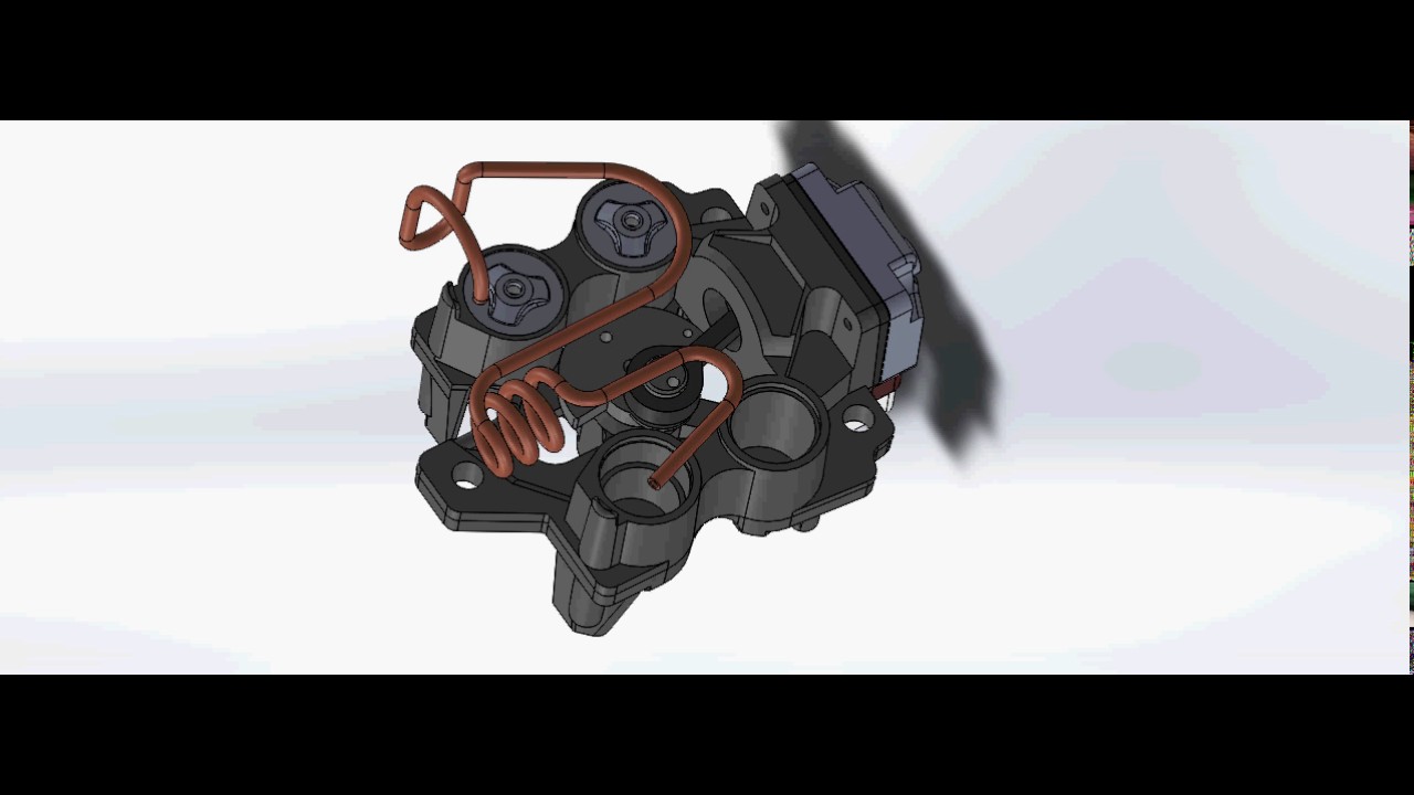 Animacion compresor 3 (solidworks) - YouTube
