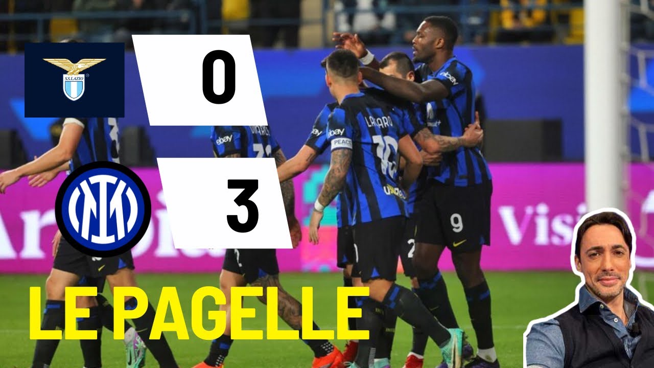 🏻 LE PAGELLE di INTER - LAZIO 3-0 🖤💙 - YouTube