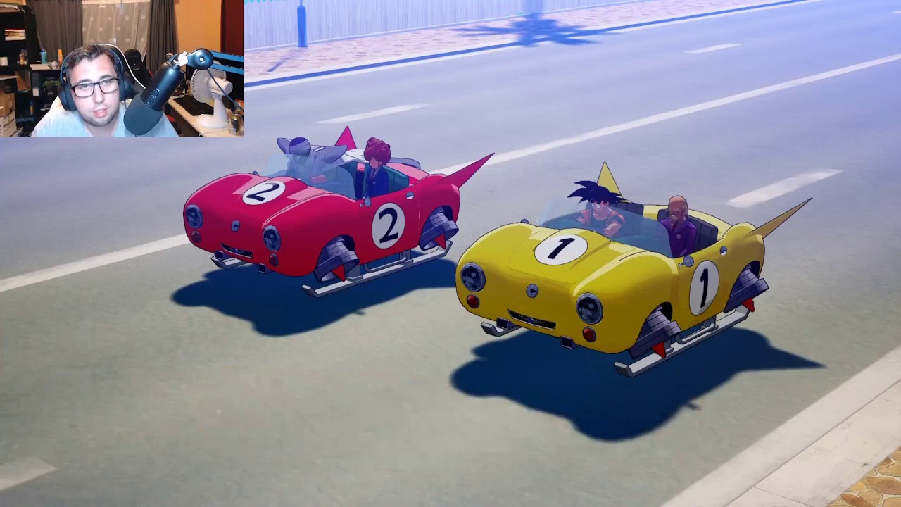 Dragon Ball Z Kakarot - Goku Learns to Drive - YouTube