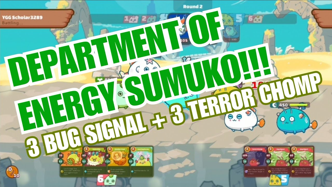 DEPARTMENT OF ENERGY SUMUKO!!! TRIPLE BUG SIGNAL + TRIPLE TERROR CHOMP ...