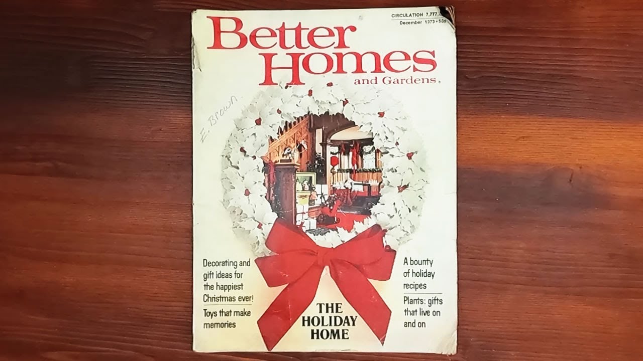 1973 December ASMR Magazine Flip Through: Better Homes & Gardens ...