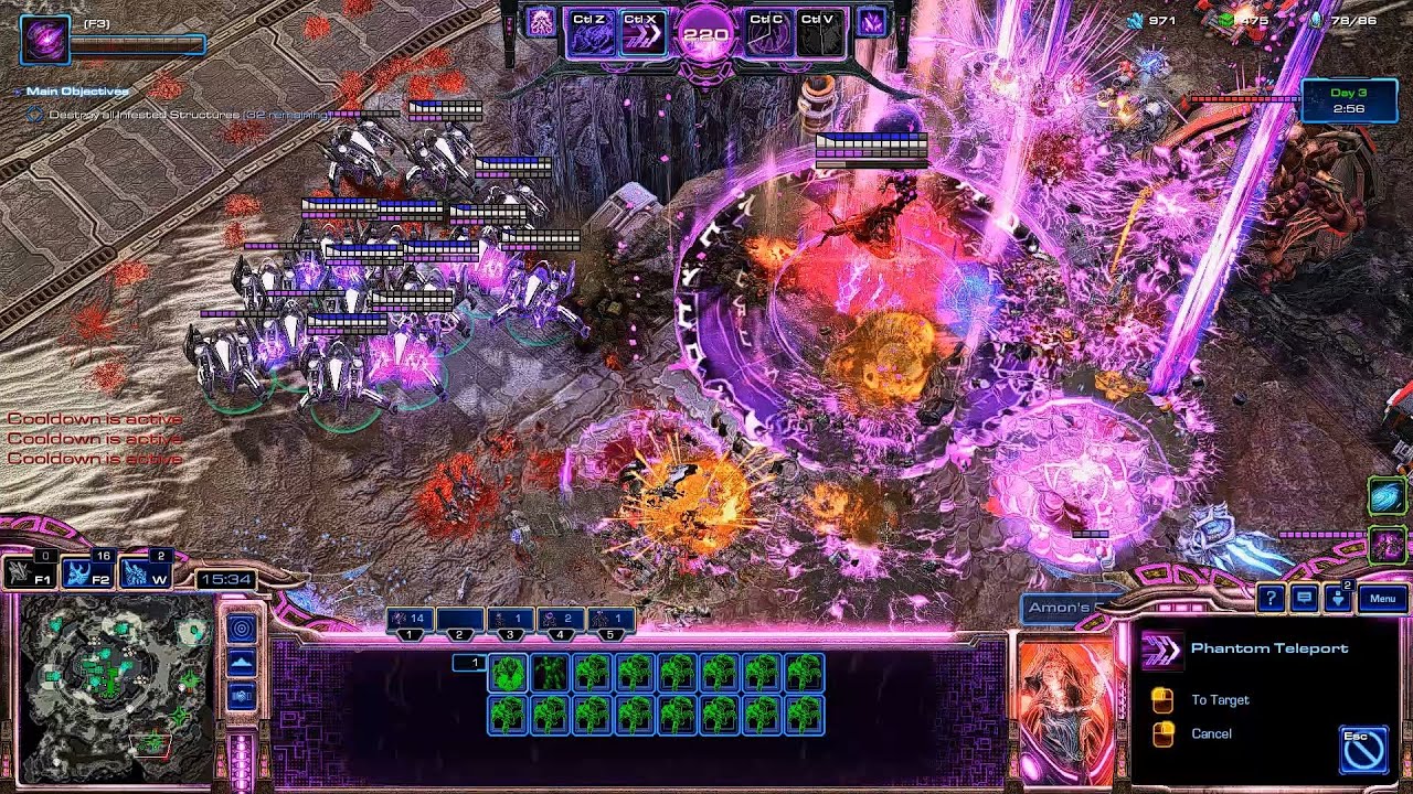 SC2 Nexus Co-Op Dead of Night Ulrezaj & Gestalt Zero Custom Mutation ...