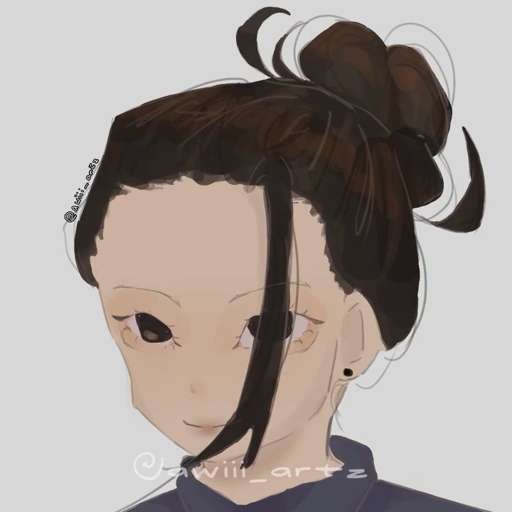 female geto? (im testing different art styles dont mind me ^^) #art # ...