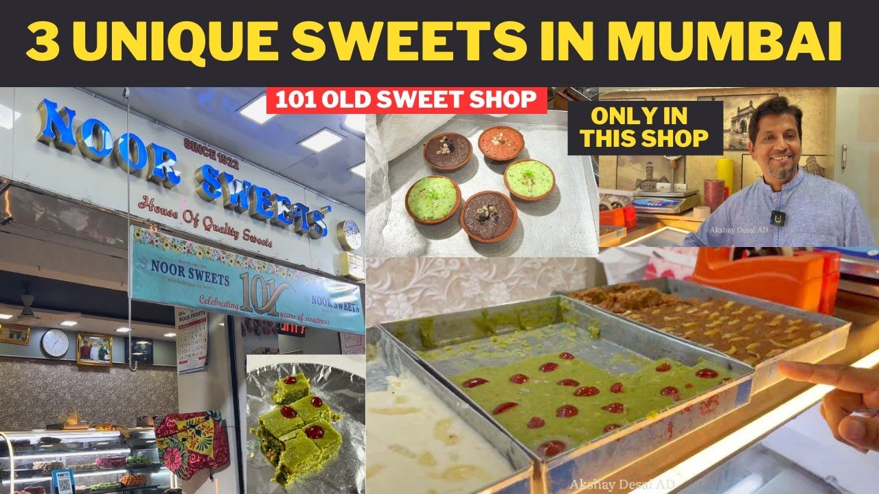 3 UNIQUE SWEETS WHICH U WILL ONLY GET IN THIS 101 YEAR OLD MITHAI SHOP ...