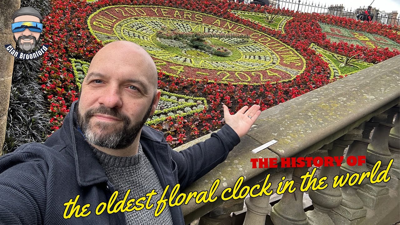 The history of the oldest floral clock in the world - Edinburgh - YouTube