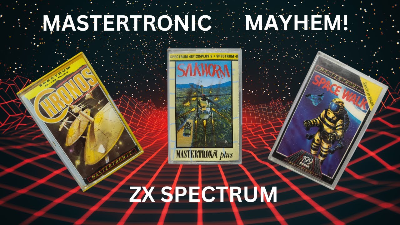 ZX Spectrum. More MASTERTRONIC Mayhem! Let's Look At 3 Worthy Games ...