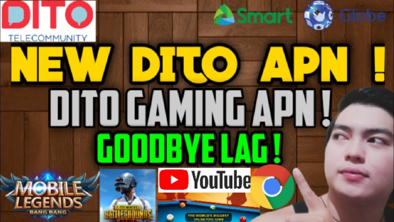 NEW DITO APN ! NO LAG SA GAMES, YOUTUBE AT BROWSING ! 101% LEGIT WITH ...