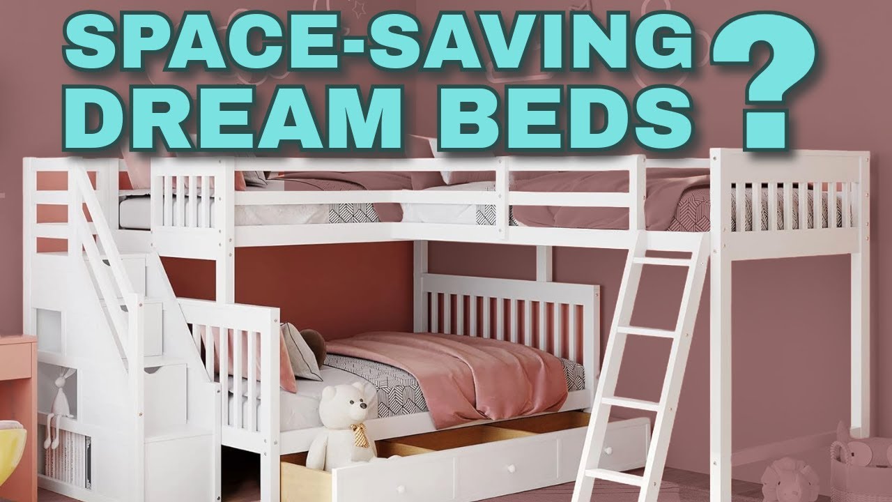 Maximize Space: 5 Best Triple Bunk Beds with Genius Storage 🛏️📦😍 - YouTube