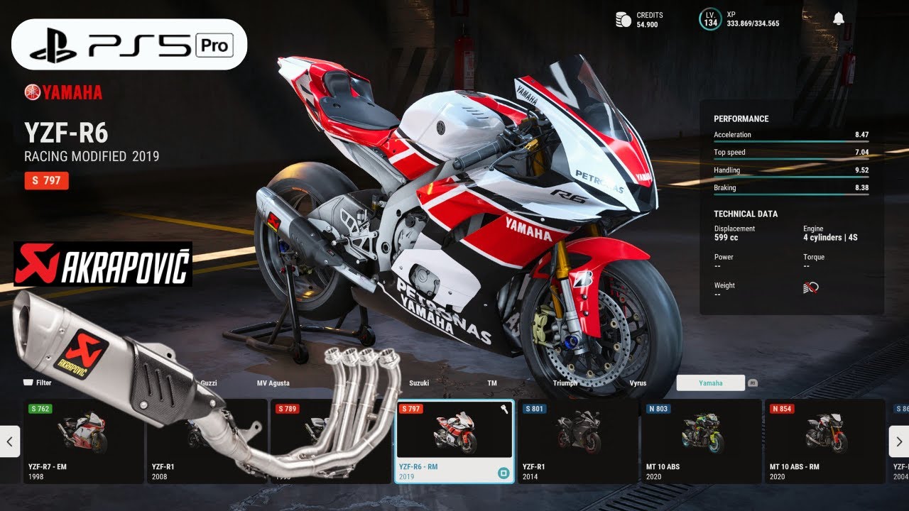 RIDE 5 | Customize Street Bike Yamaha R6 in to Racing Bike Gameplay [4K ...