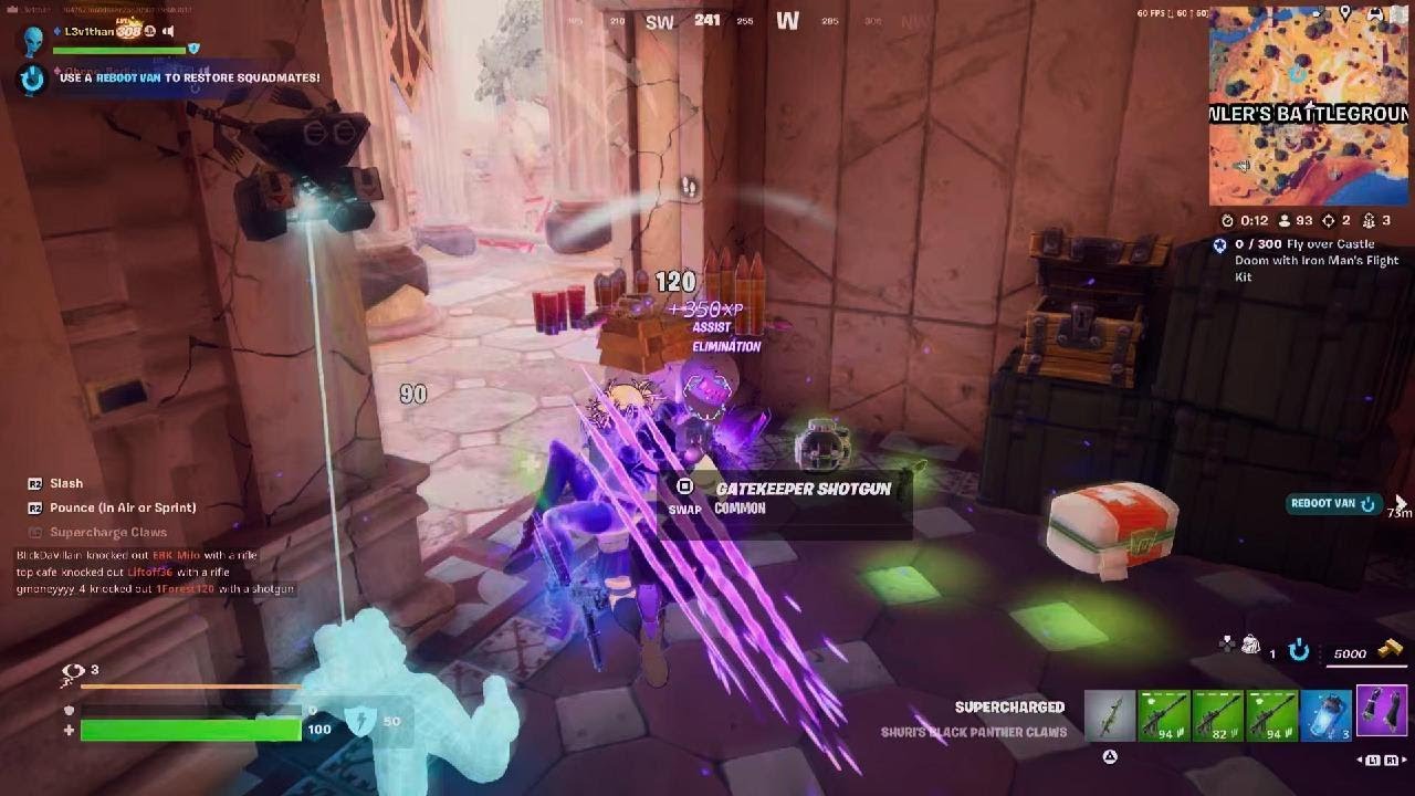 Fortnite Shuri's Claws FTW - YouTube