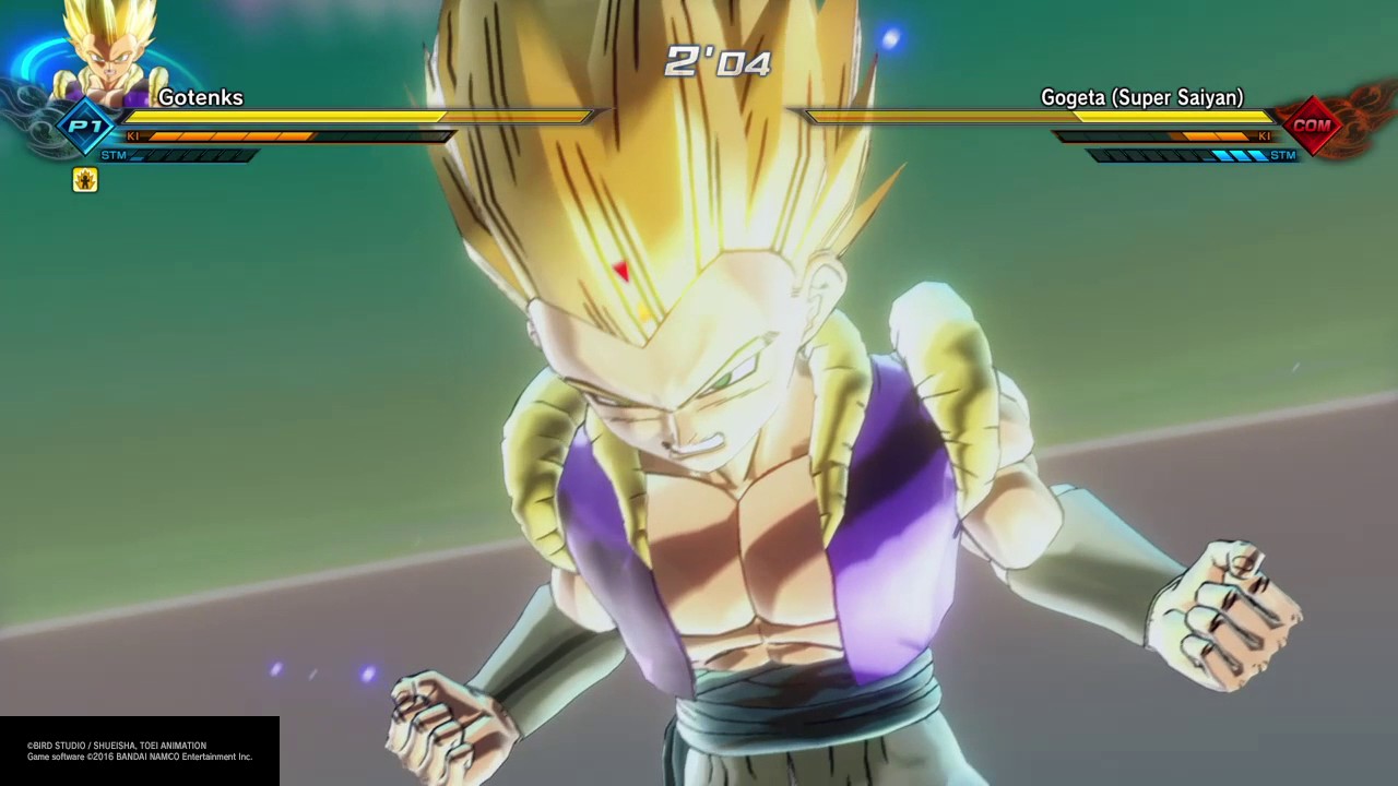 Gotenks Vs Super Gogeta - YouTube