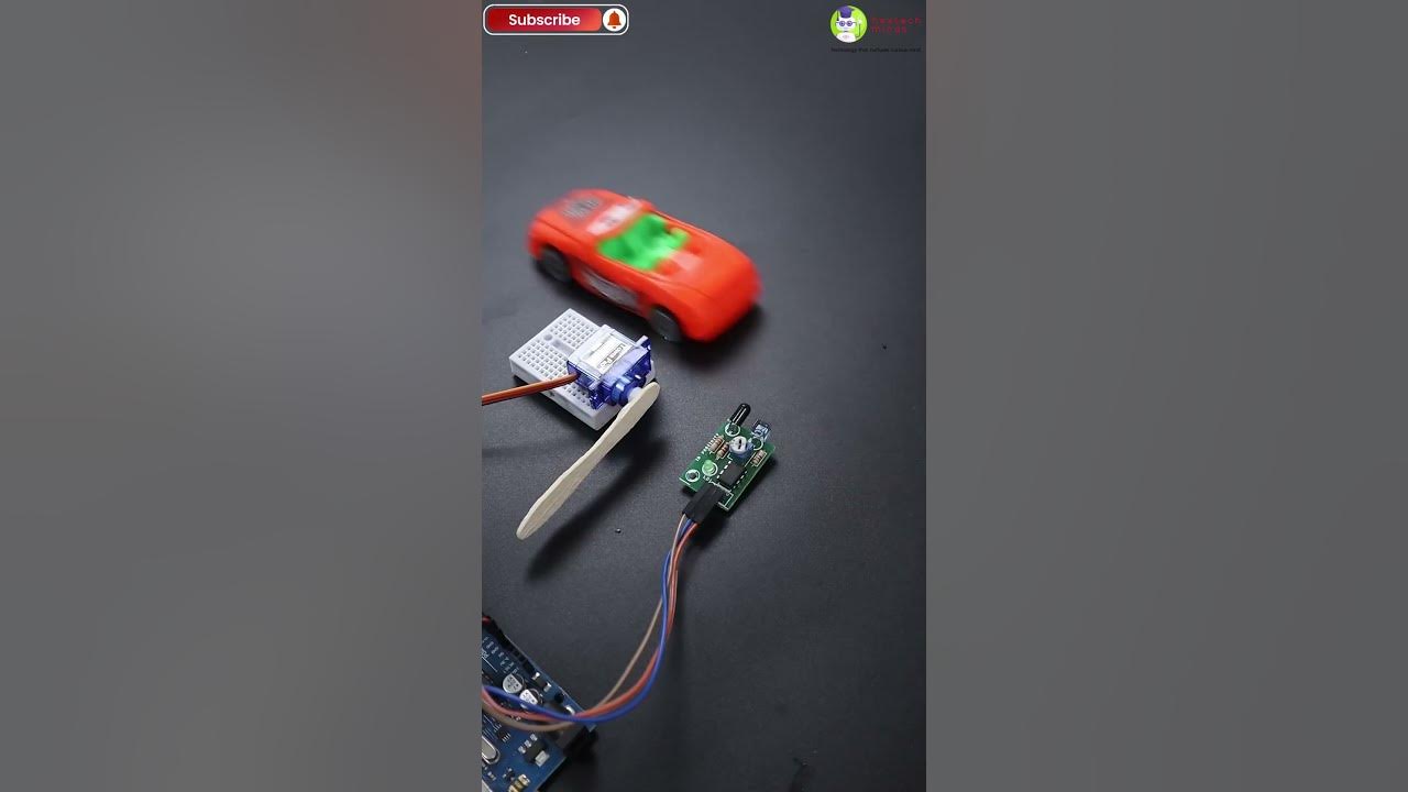 Smart Toll Gate Opens Instantly 🤯 Arduino Project Sensor Arduino