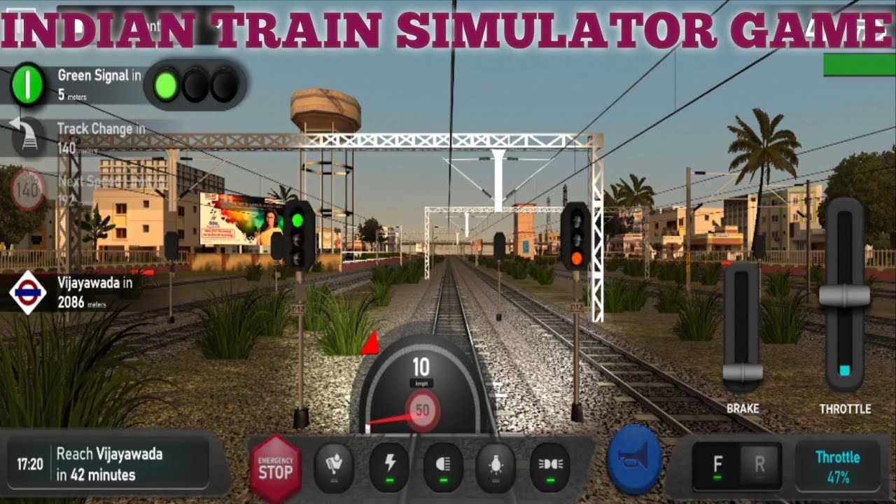 indian railway train simulator game||indian train simulator gameplay ...