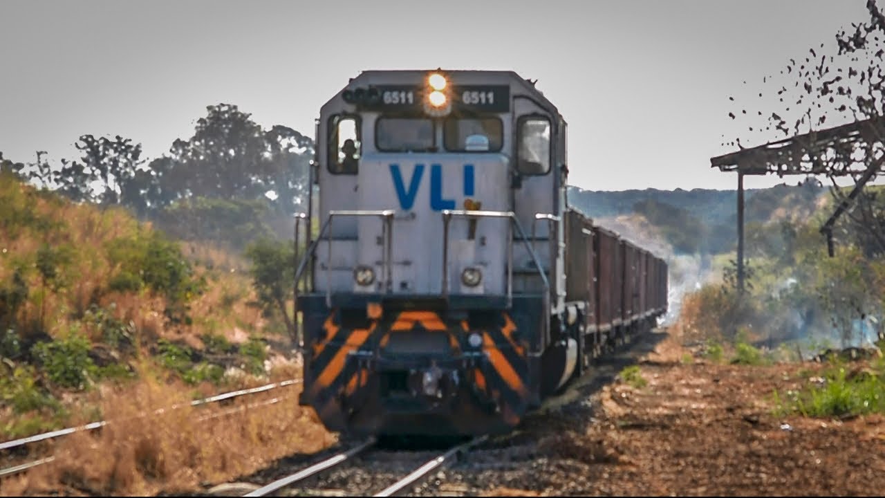 Movimentação De Trens Da VLi Em Orlândia Nova - YouTube