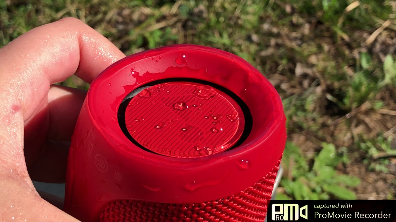 Jbl flip4 EXTREME WATER TEST 100%volume no lfm! - YouTube