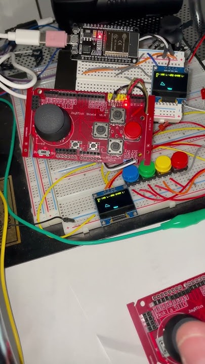 Network esp32 game - YouTube