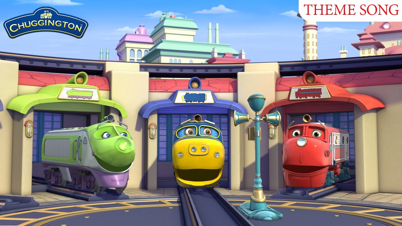Chuggington Theme Song for Kids 🎵 | Official Theme Music & Train Fun ...