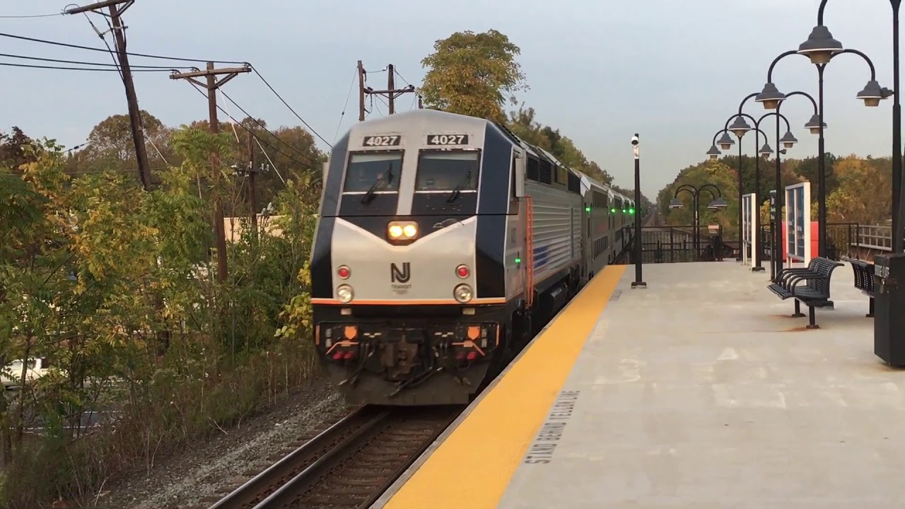 NJT Raritan Valley Line: Train 5737 bypassing Union Station on Two ...