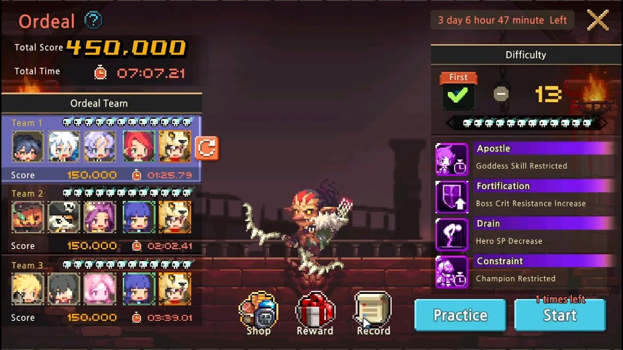 450000 Stage 13 Ordeal Wind Chaser November 2024 克魯賽德戰記 크루세이더퀘스트 Crusaders Quest - YouTube