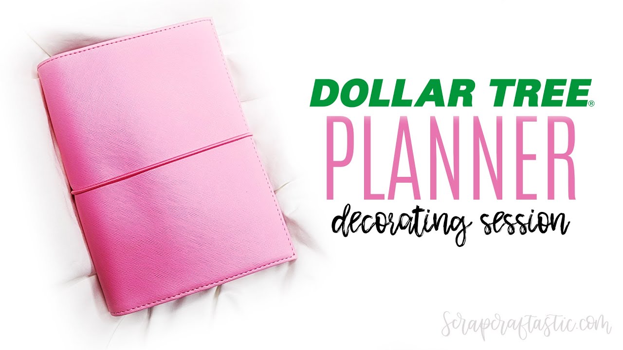 DOLLAR TREE PLANNER Challenge Multi-Layout Decorating Session - YouTube