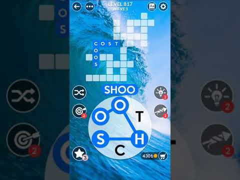 Wordscapes Level 817 | Answers - YouTube