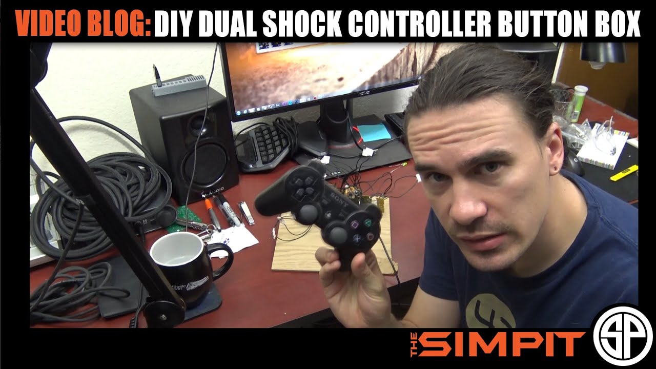 VIDEO BLOG: DIY Dual Shock Controller Button Box - YouTube