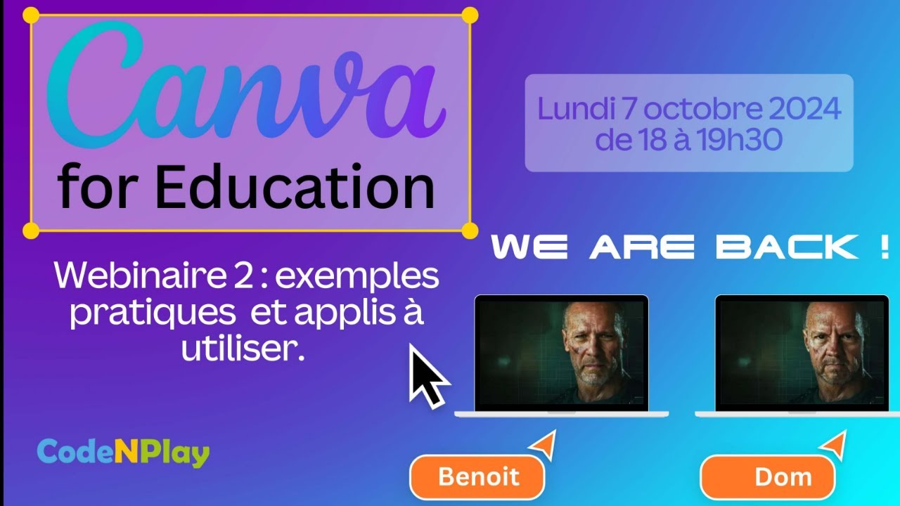Webinaire 2 sur Canva : Exemples pratiques et applis à utiliser - YouTube