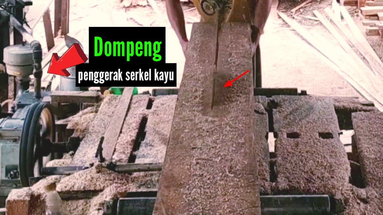 Dompeng mesin penggerak yang tangguh untuk serkel kayu rakitan dan ...