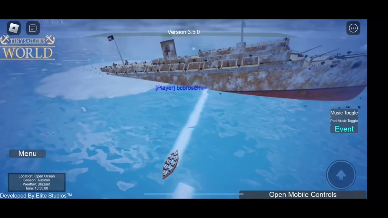 Roblox Tiny Sailors World Raise the Wilhelm Gustloff - YouTube