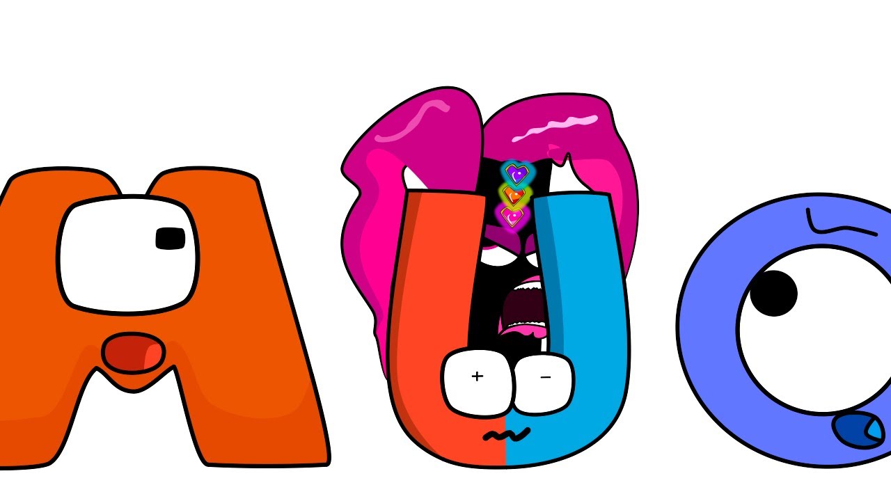 GERMAN ALPHABET LORE U | 7 part Alphabet Lore | Animation - YouTube