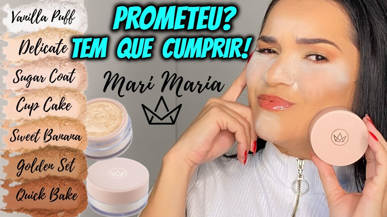 NOVO PÓ DA MARI MARIA - O PÓ SOLTO FACIAL INVISIBLE SILK - YouTube