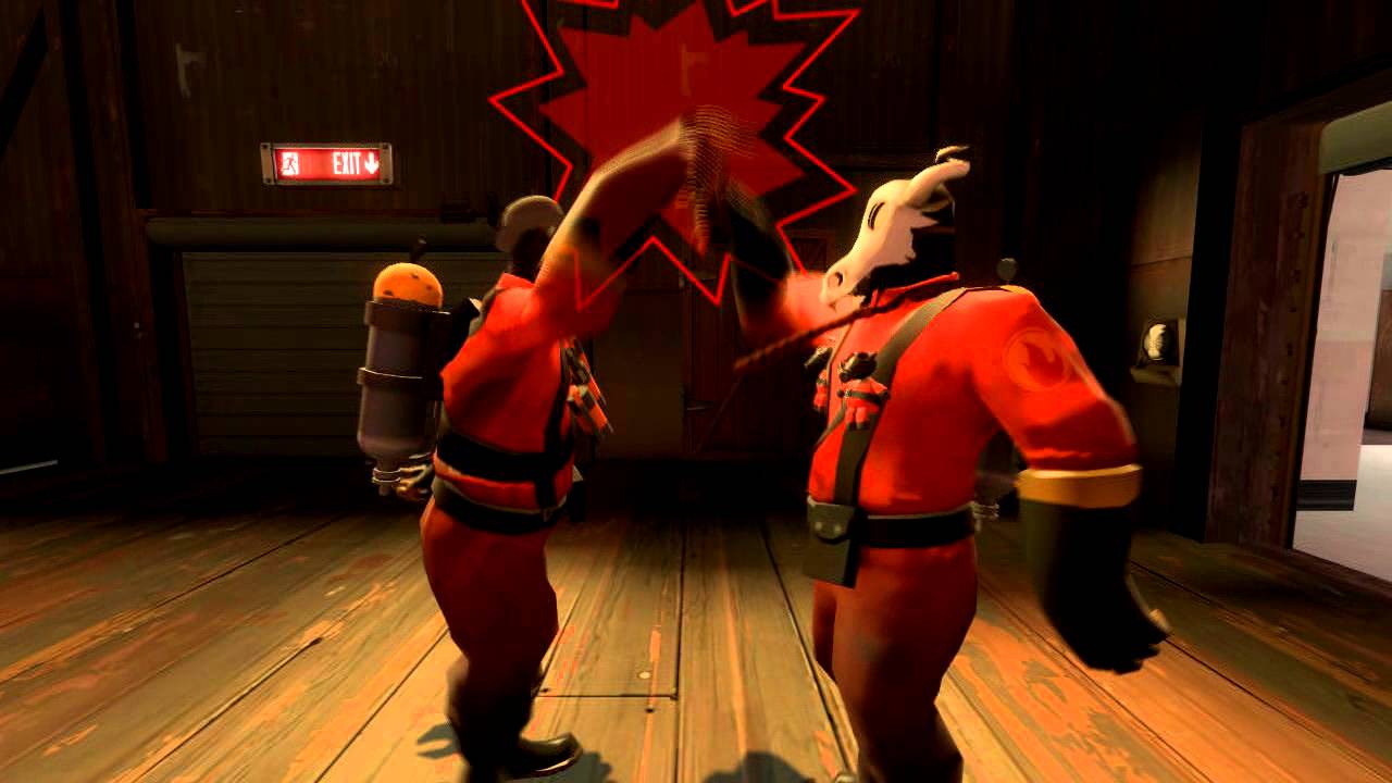 TF2- Manniversary update High five taunt/ cremator´s conscience - YouTube