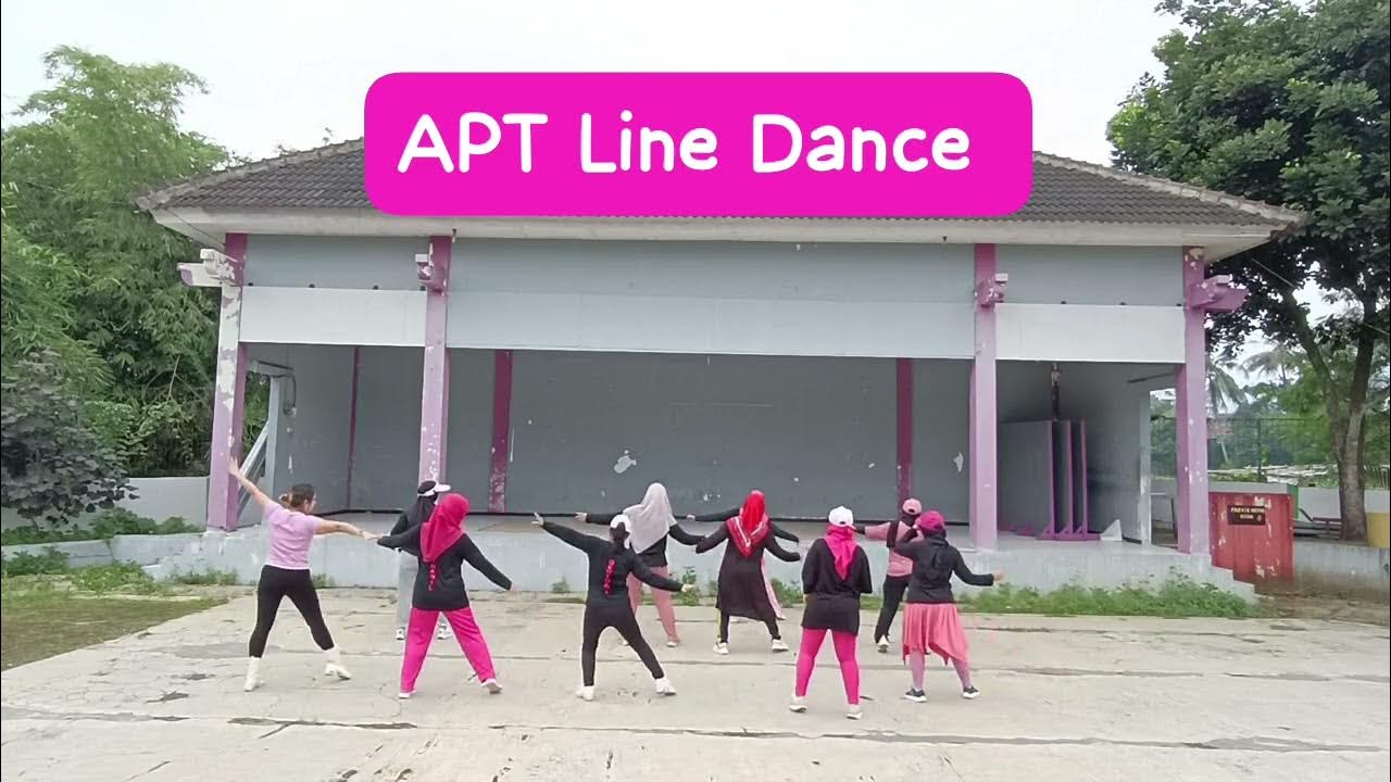 APT ( APATEU ) - Line Dance // Improver // JungHye Yoon // GenthawiL - YouTube
