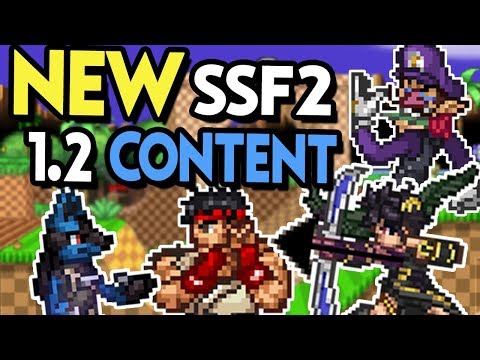 SSF2 New Characters First Impressions + New Details on 1.2!
