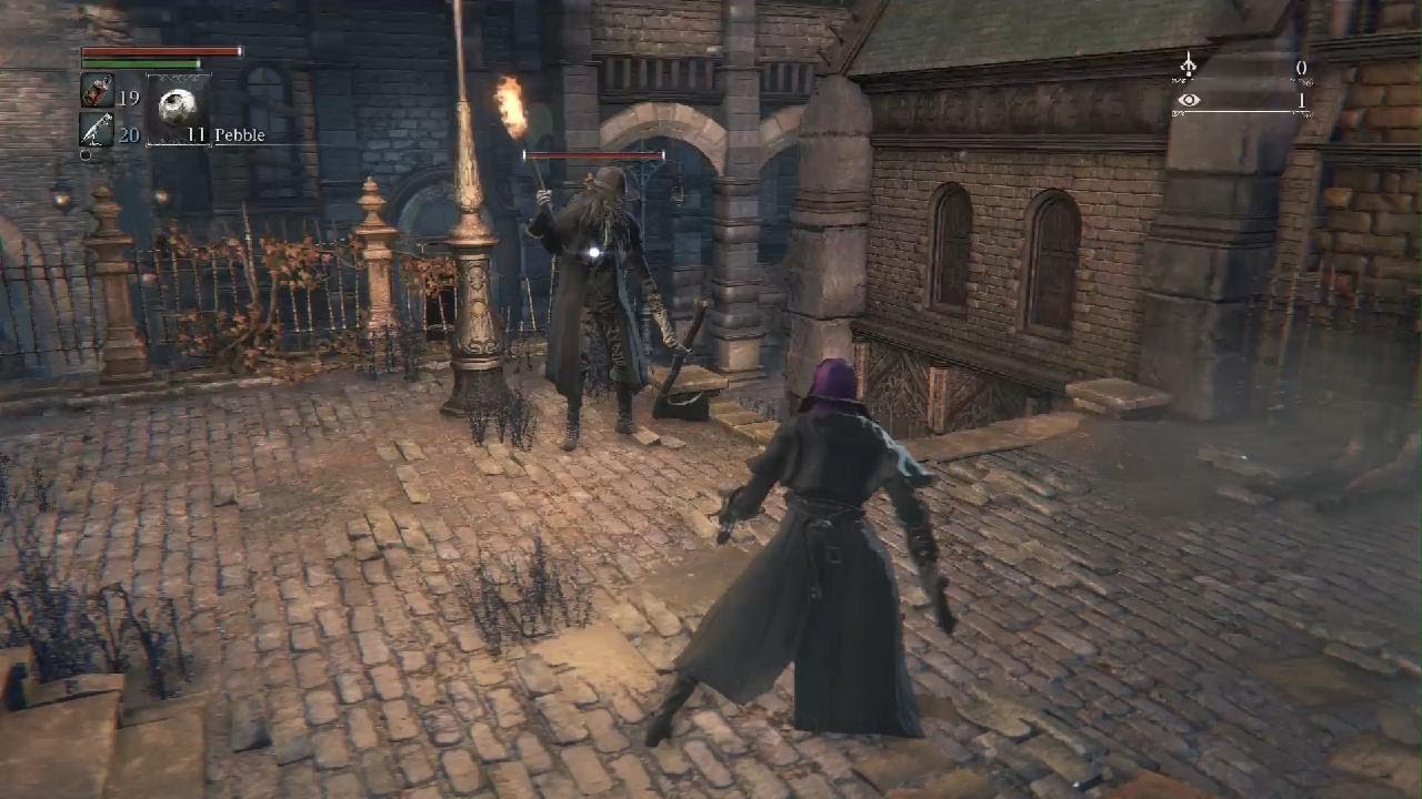 Bloodborne_ My first Boss fight Ever - YouTube
