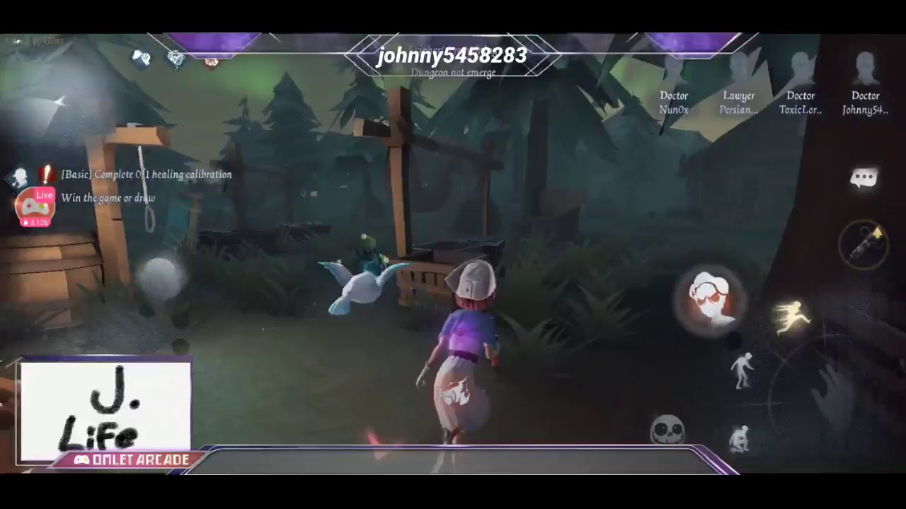 Watch me play Identity V via Omlet Arcade! - YouTube