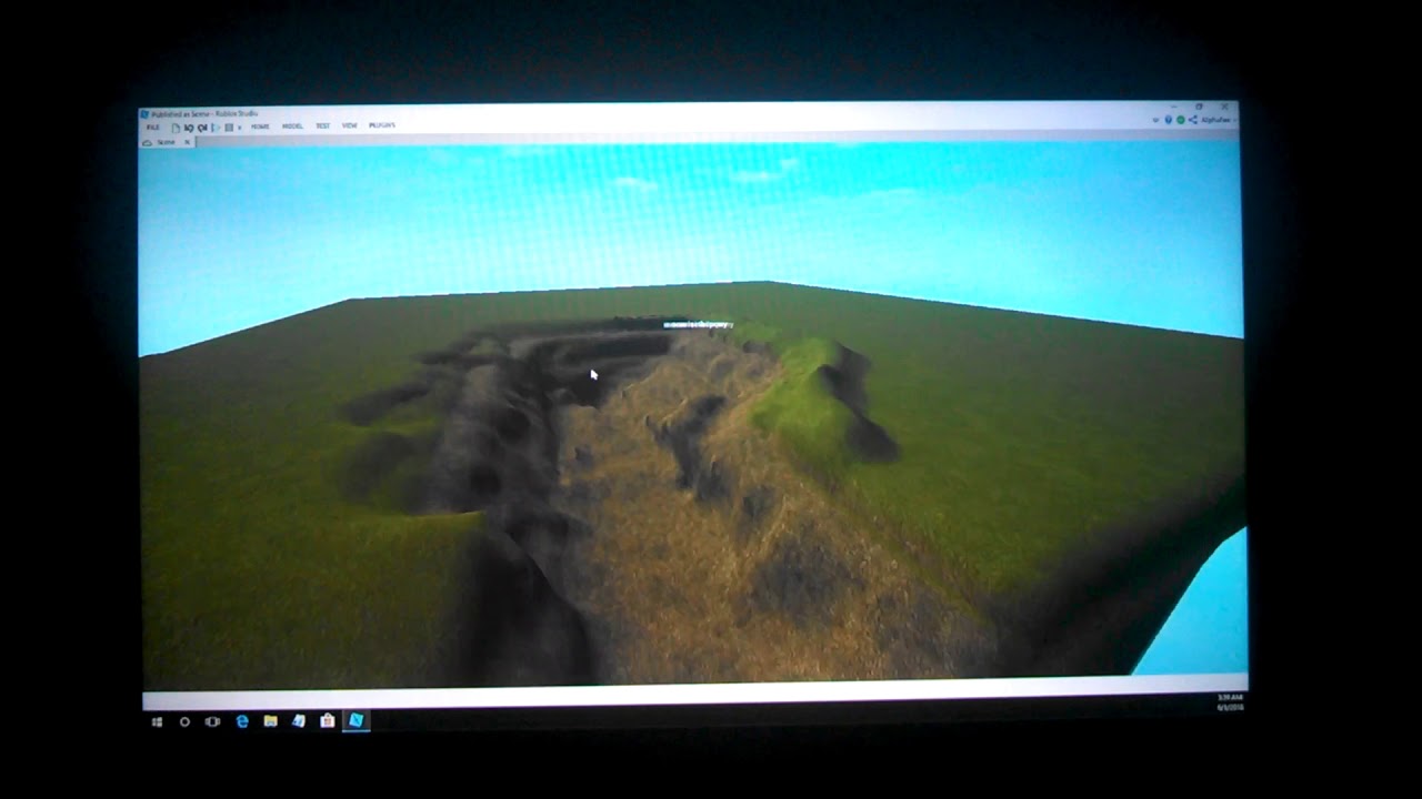 Roblox studio waterfall part 1 - YouTube