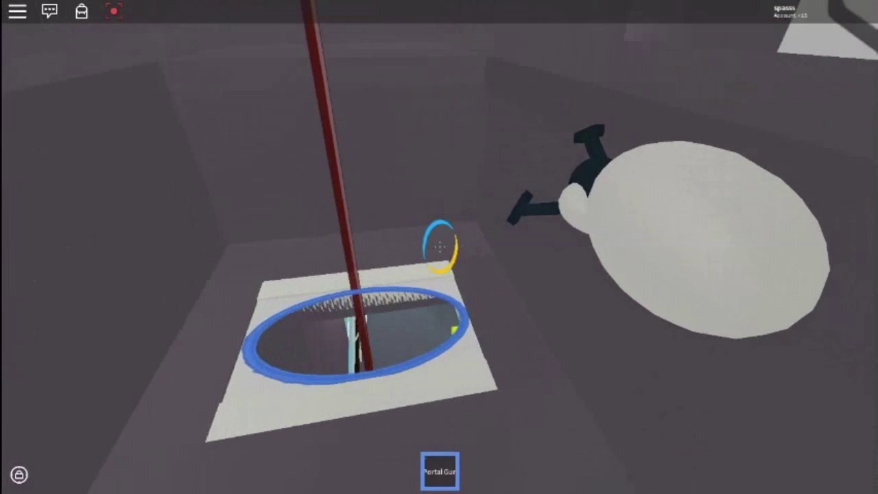 PORTAL IN ROBLOX??!!!! Pt.1 - YouTube