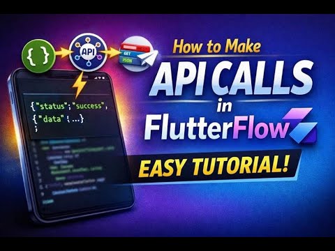 API Calls in FlutterFlow 🚀 | 3 Ways to Create & Use APIs (Beginner Friendly) - YouTube