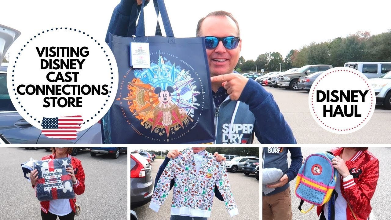 VISITING A SECRET DISNEY STORE CAST CONNECTION SHOPPING HAUL | WALT ...