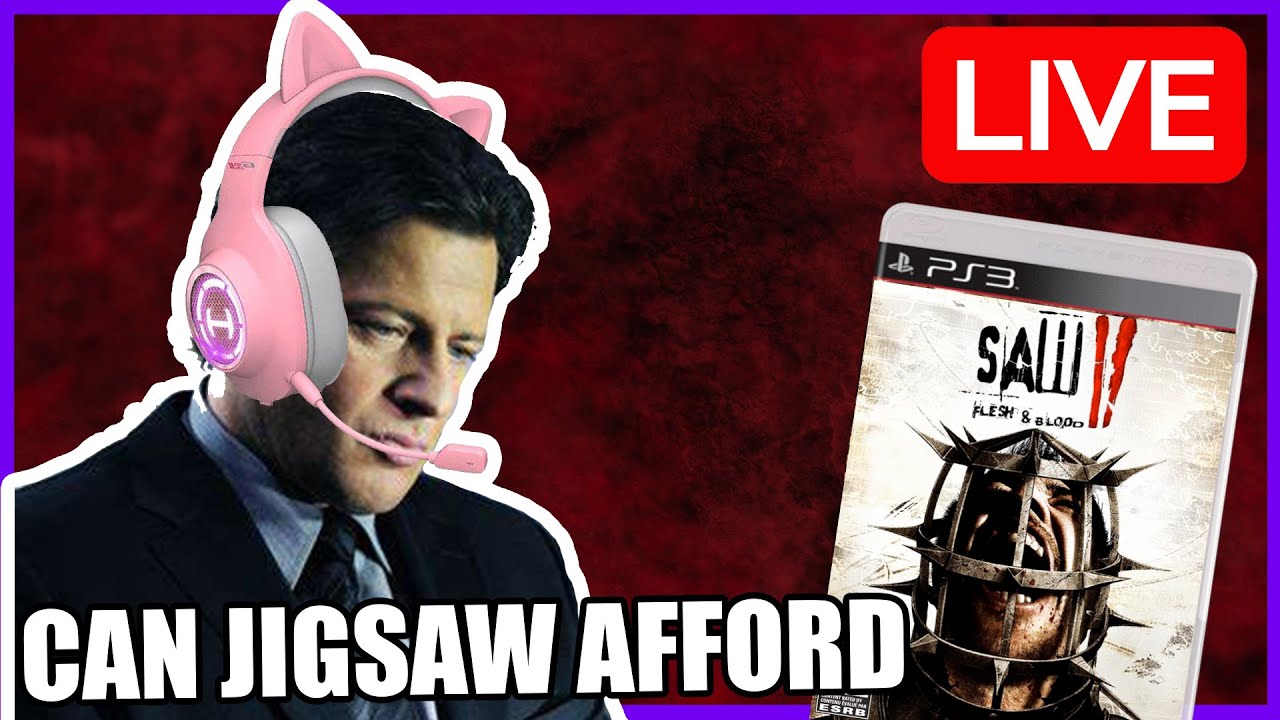 Halfway Through the Worst Game Ever - Saw II: Flesh & Blood LIVE 🔴 Ep 2 ...