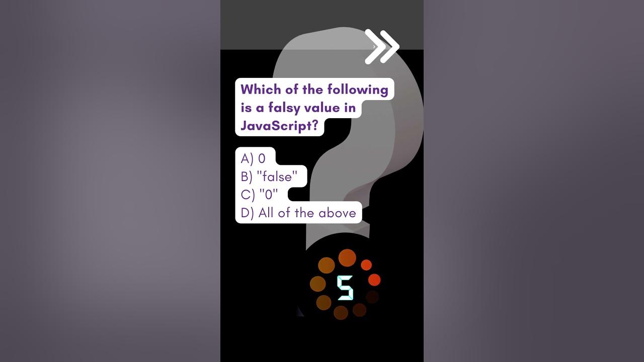 Truthy vs. Falsy Values in JavaScript | Fun Quiz! | Missing Code #javascript #codingtutorial ...