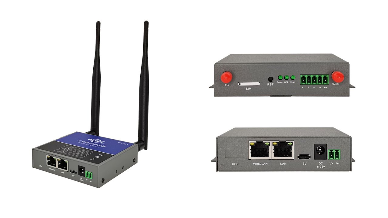 IR1000 Cost-effective Industrial Cellular Router - YouTube