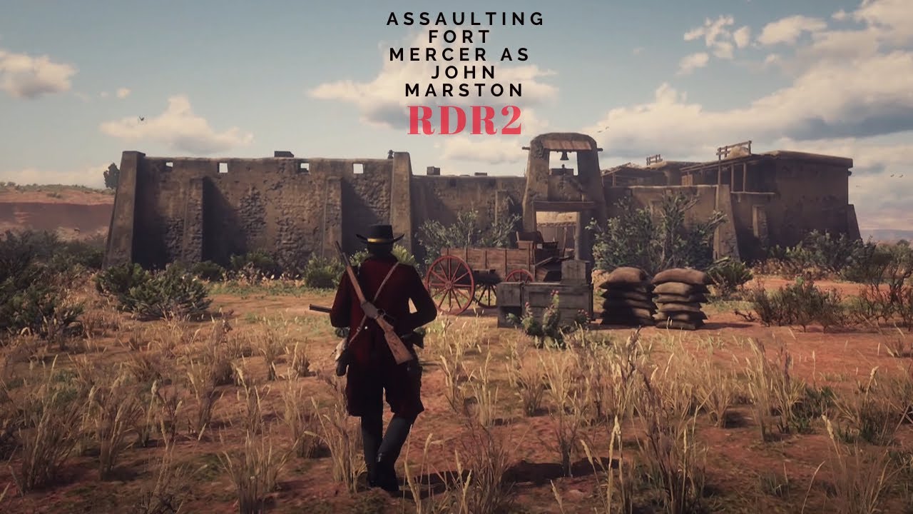 Red Dead Redemption 2: Assaulting Fort Mercer as John Marston with ...