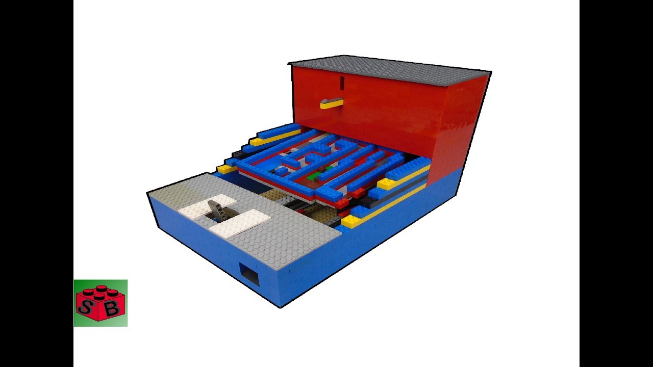 LEGO MAZE ARCADE MACHINE | NEW MECHANISM - YouTube