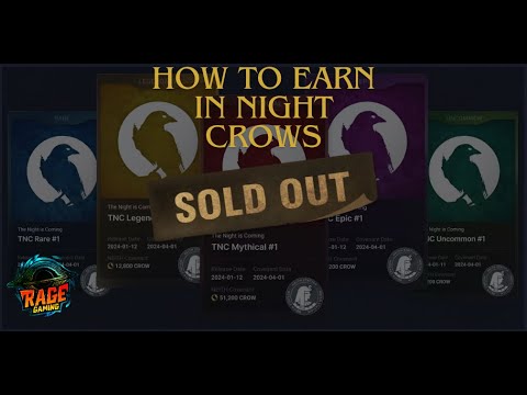 🚀 Night Crows NFT Pre-sale Sold Out! No Mining like MIR4? How to Earn ...