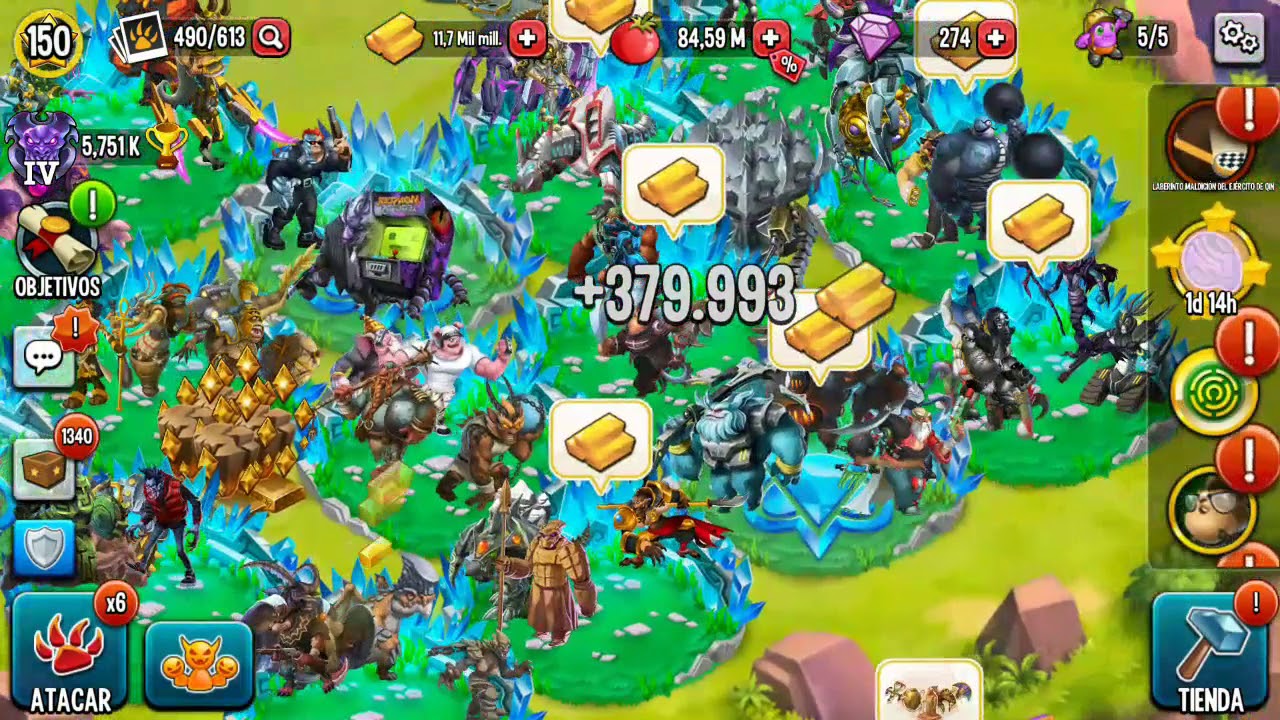 ME HAN TIMADO - Monster Legends - YouTube