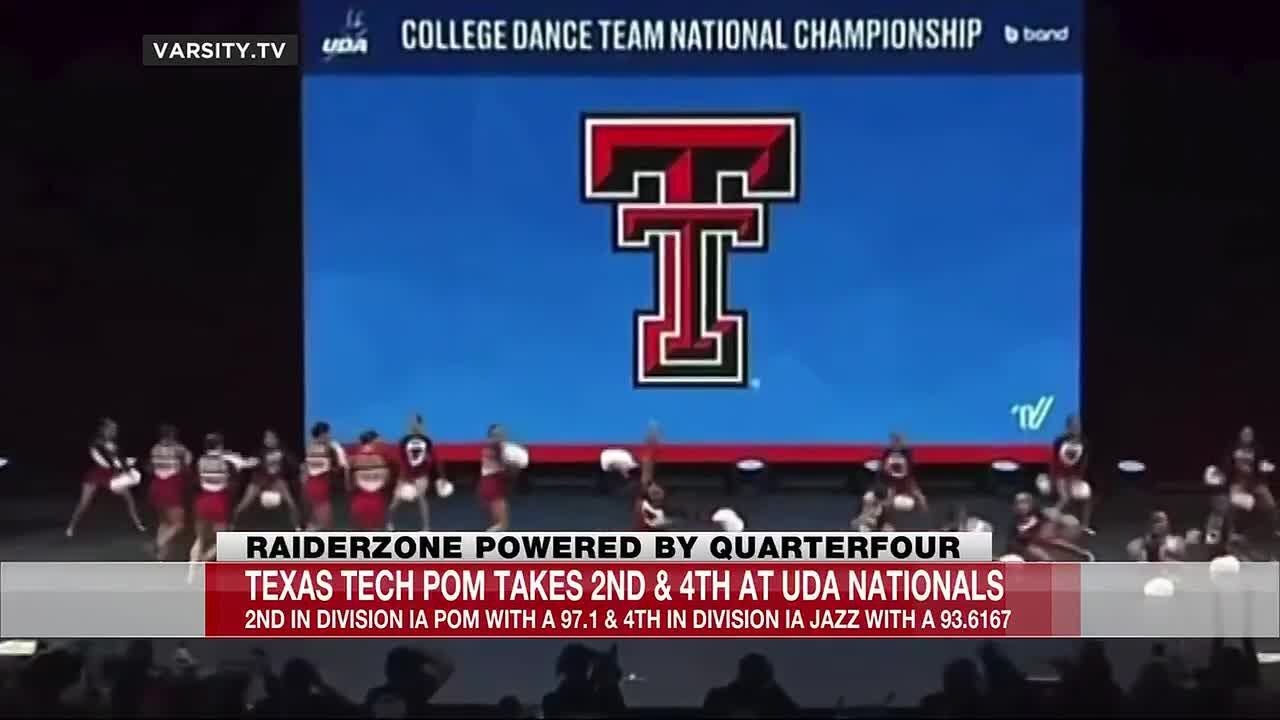 Texas Tech Pom Squad takes 2nd & 4th & UDA Nationals - YouTube