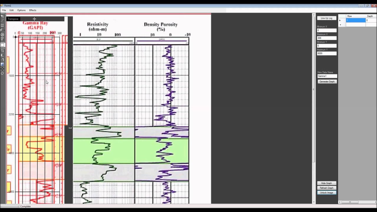 Log Evolve - Type Log / Graph Digitizer - YouTube
