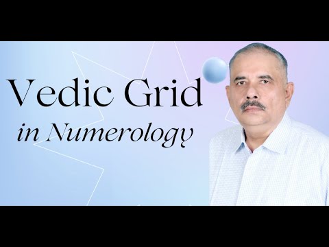 How to make Vedic Grid in numerology - YouTube